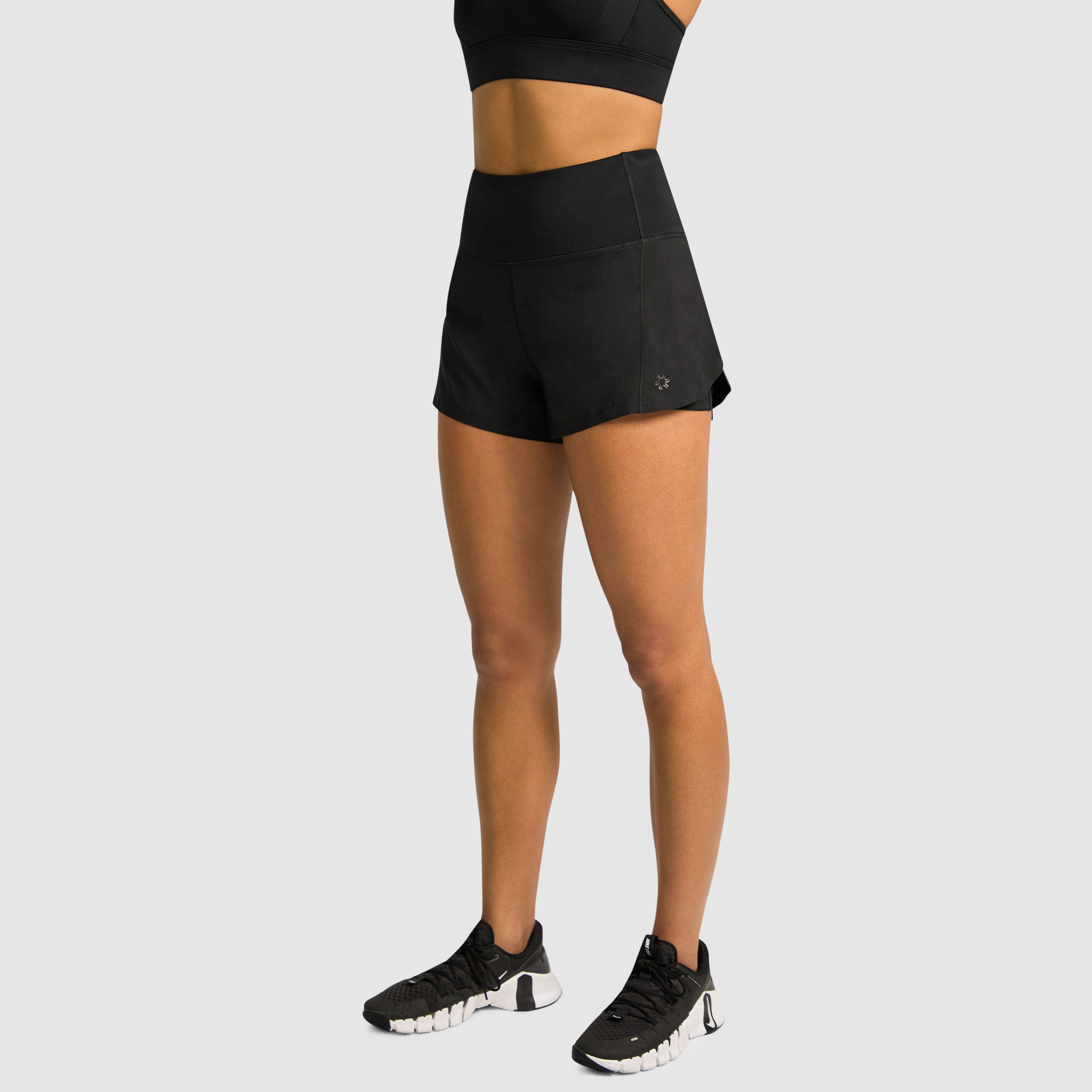 Black Speed Up Run Shorts | Women's Bottom | Rockwear AU