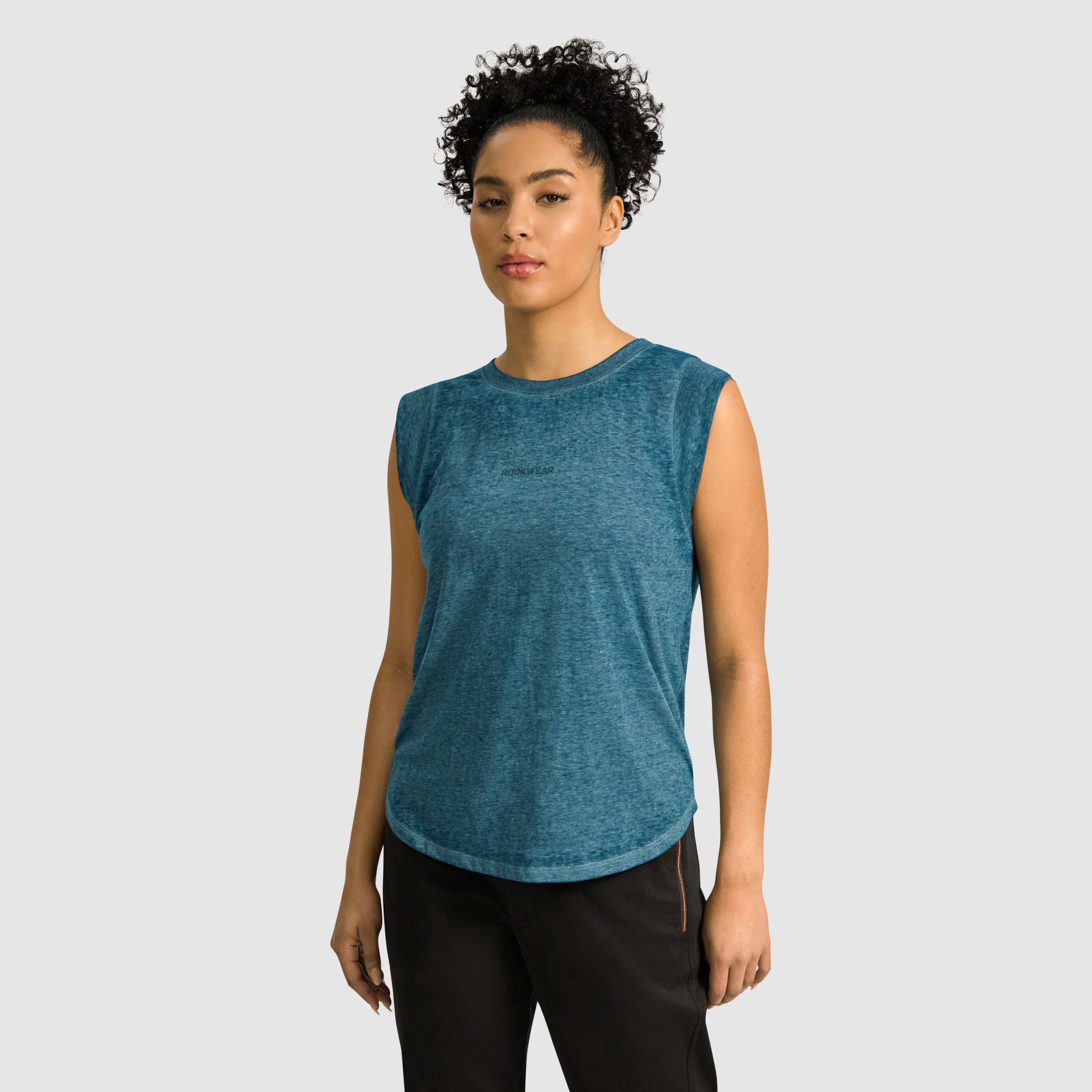 Sea Blue Evoke Tank | Women's Tops | Rockwear AU