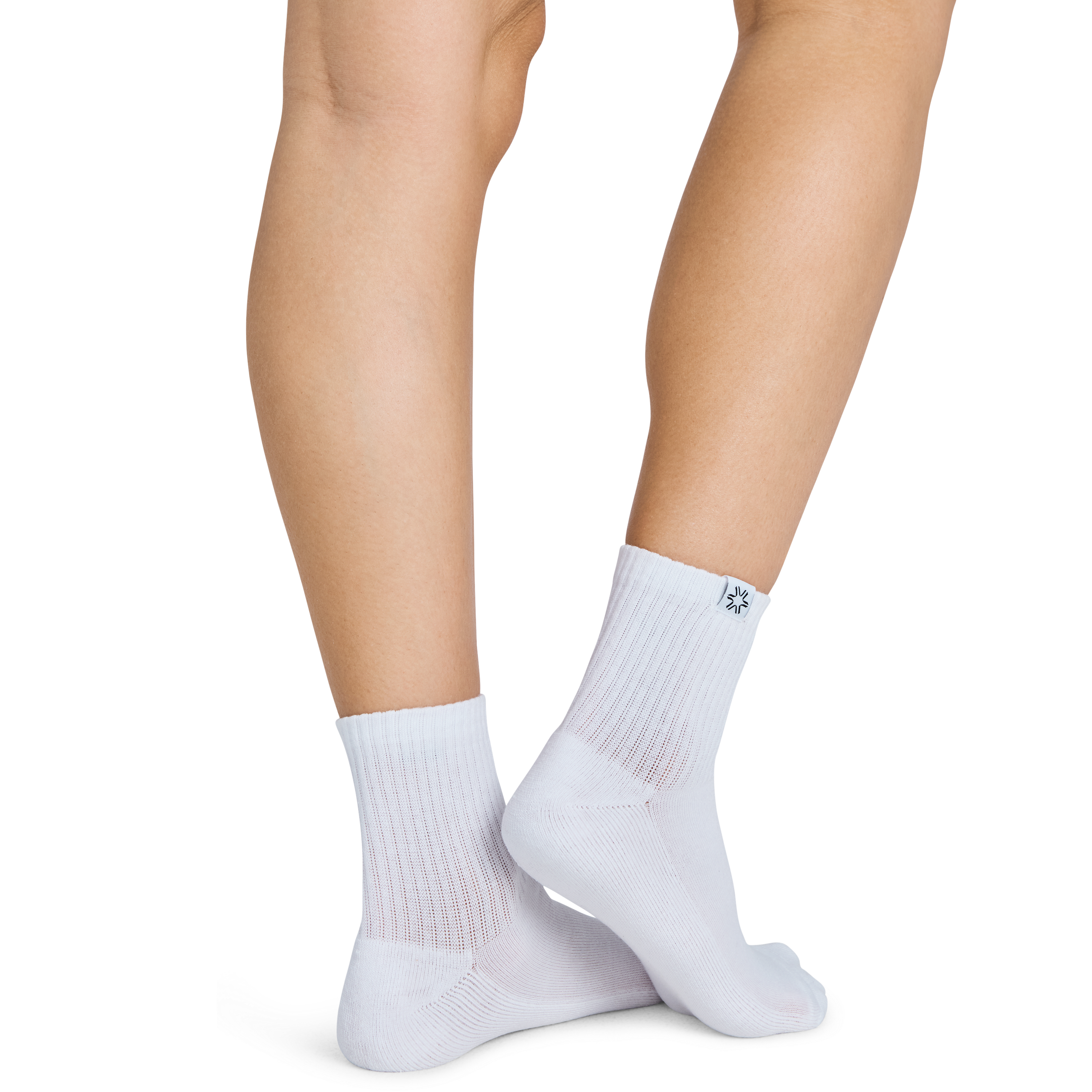 White Quarter Crew Training Socks | Women's Accessories | Rockwear AU