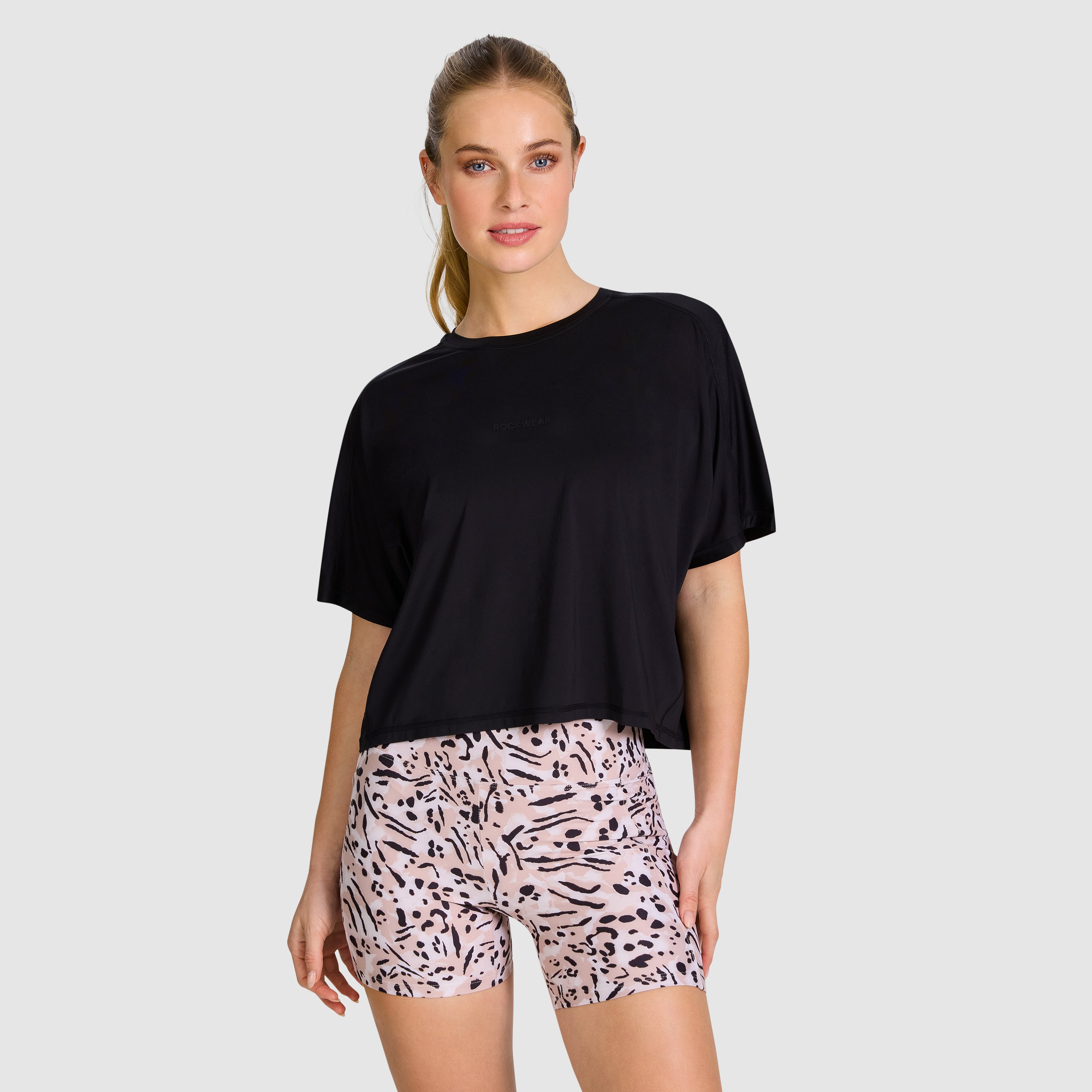 Black Dynamic Tee | Women's Tops | Rockwear AU