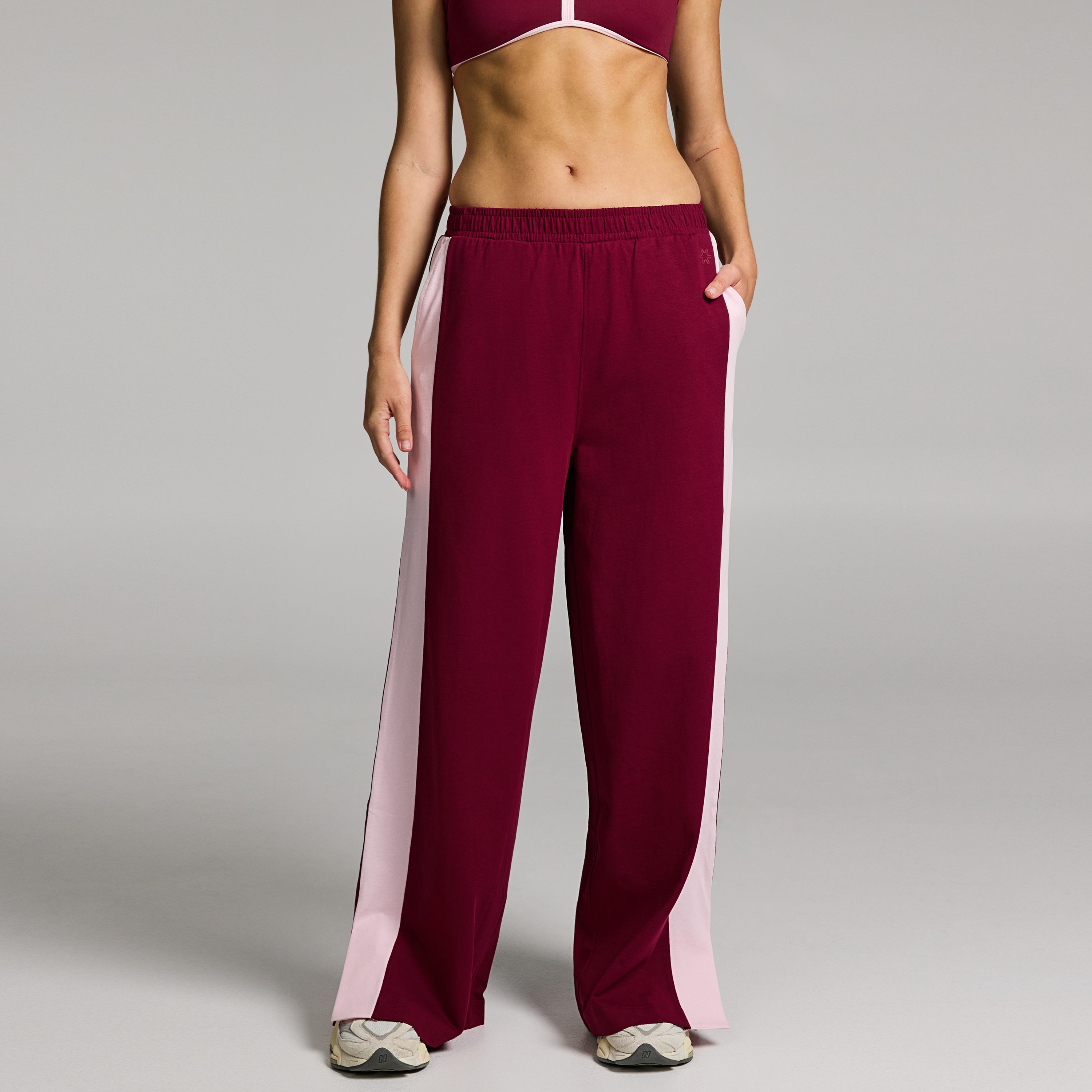 Ruby Jersey Stripe Side Pants | Women's Bottom | Rockwear AU