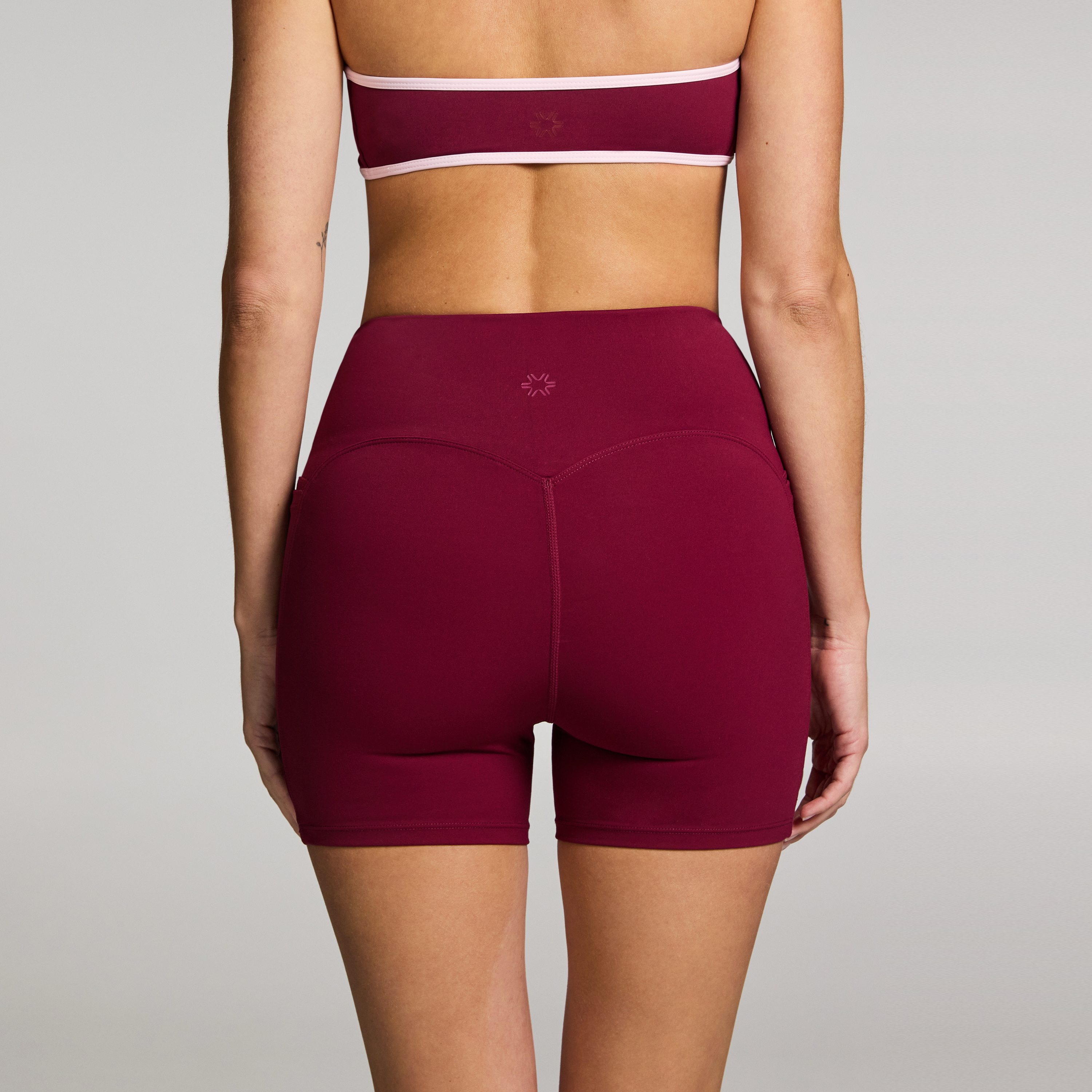 Ruby Cross Front Mid Thigh Bike Shorts | Women's Bottom | Rockwear AU